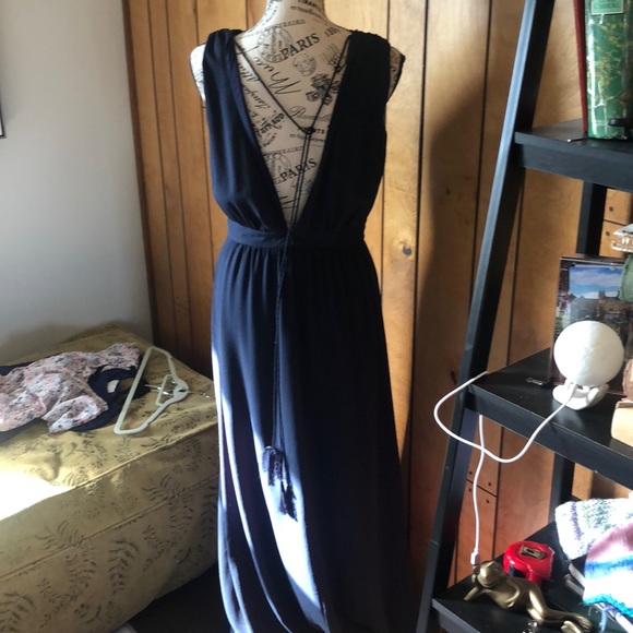 Paper Crown | Dresses | Paper Crown Gown In Navy Bridesmaids | Poshmark